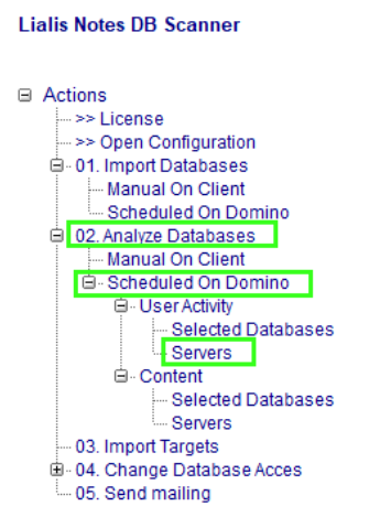 Domino Server Application Scan & Analysis tool