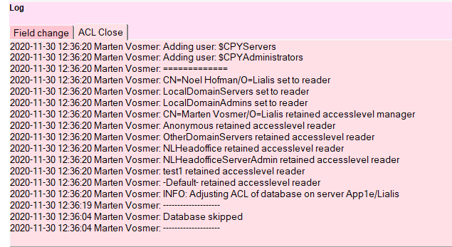 Domino Server Application Scan & Analysis tool
