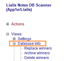 Domino Server Application Scan & Analysis tool