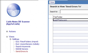 Technical Manual Domino Server Application Scan & Analysis tool