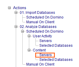 Domino Server Application Scan & Analysis tool