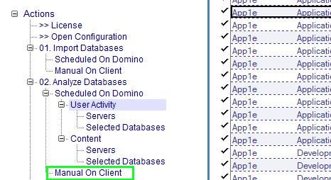 Domino Server Application Scan & Analysis tool