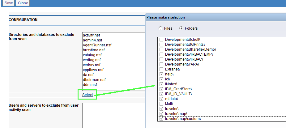 Domino Server Application Scan & Analysis tool