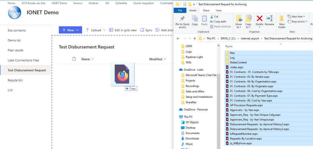 Lotus Notes Database to SharePoint