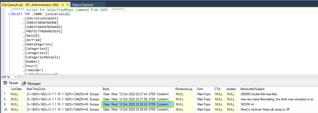 Lotus Notes Databases to SQL conversion software